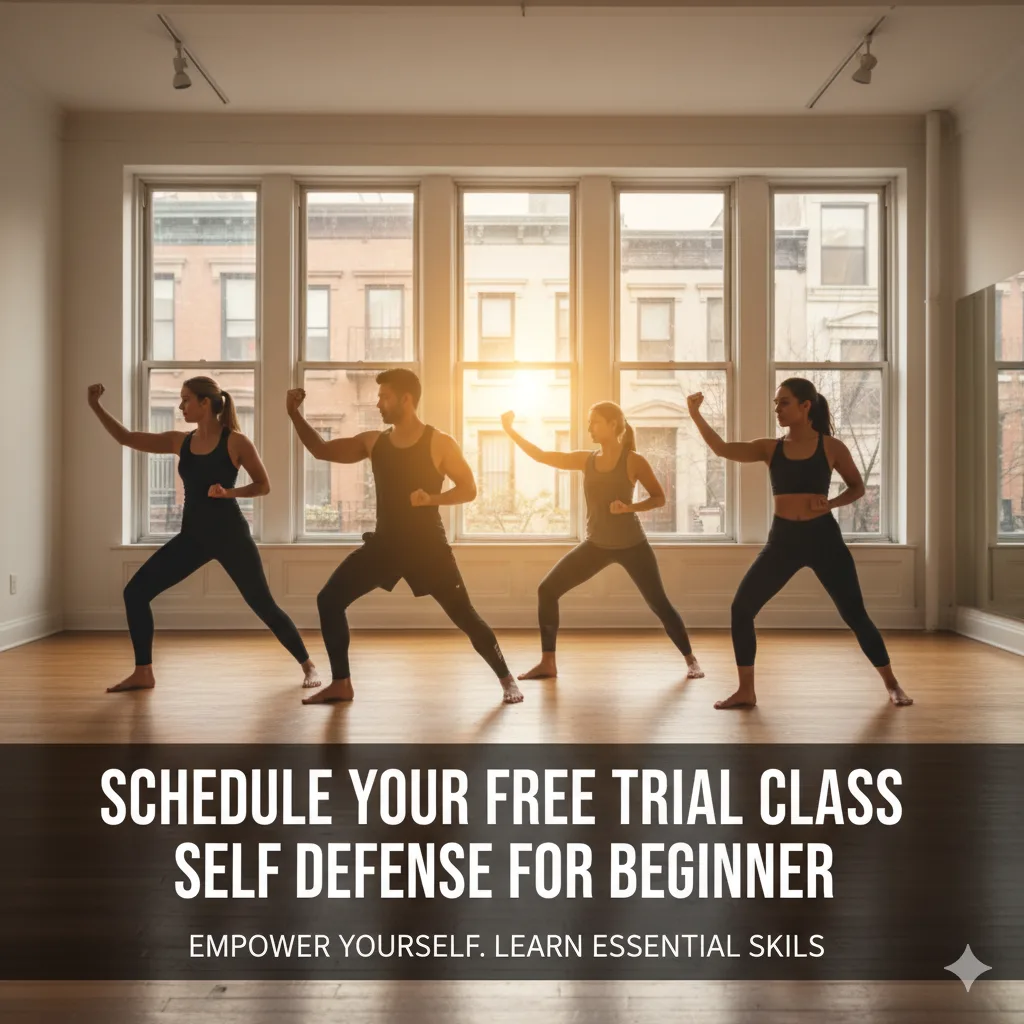 Schedule Your Free Trial Class – Upper West Side Self Defense for Beginners